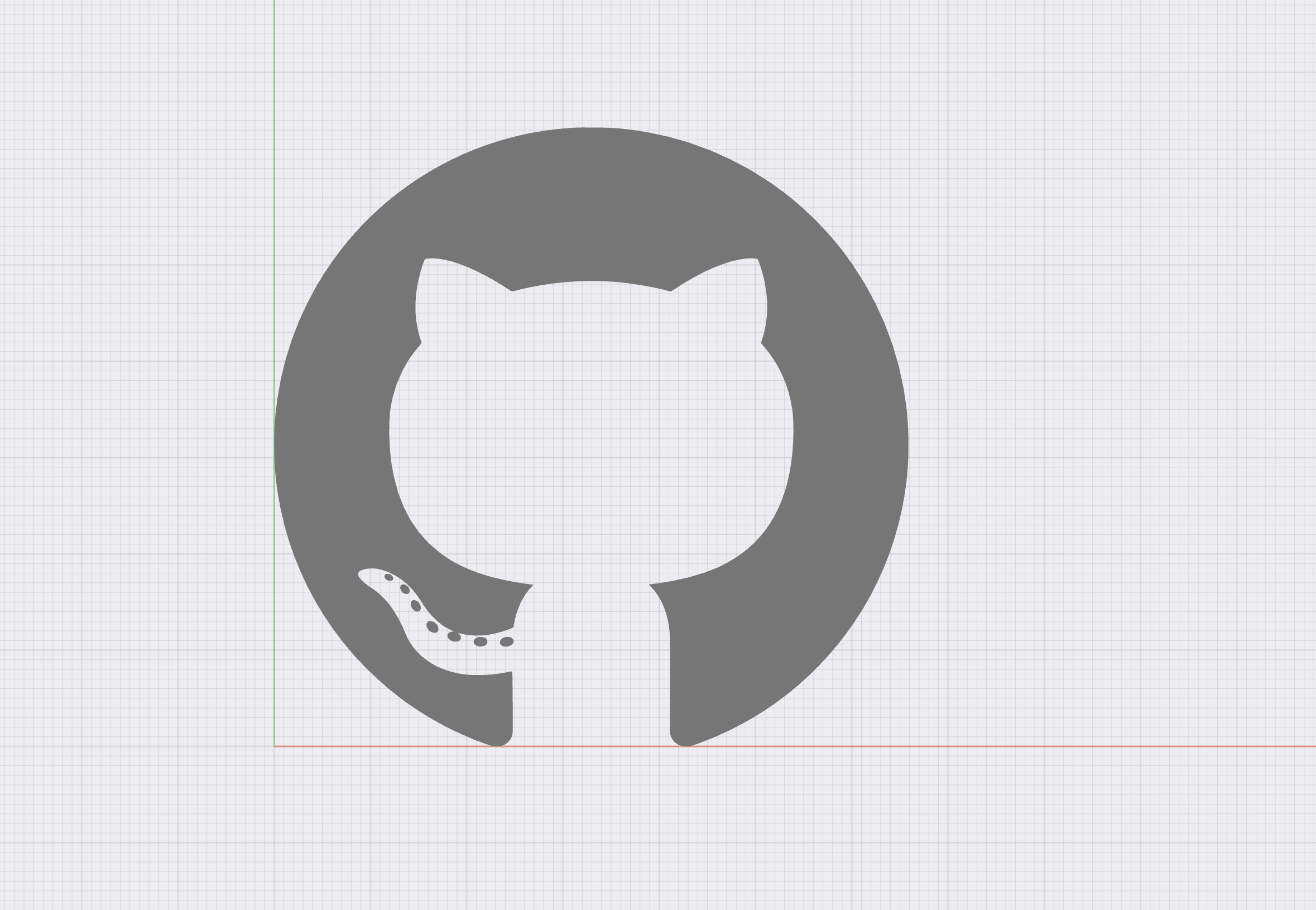 Github Logo By Toxicmaxi Download Free Stl Model