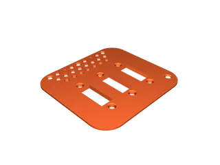 Meshlicious Display Passthrough Plate by Rhaenon | Download free STL ...
