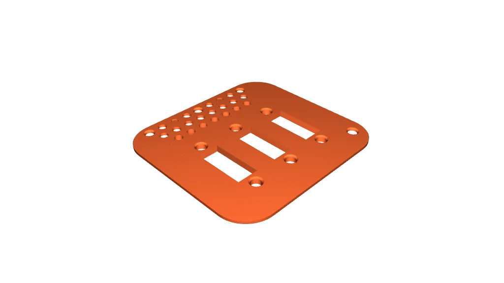 Meshlicious Display Passthrough Plate by Rhaenon | Download free STL ...
