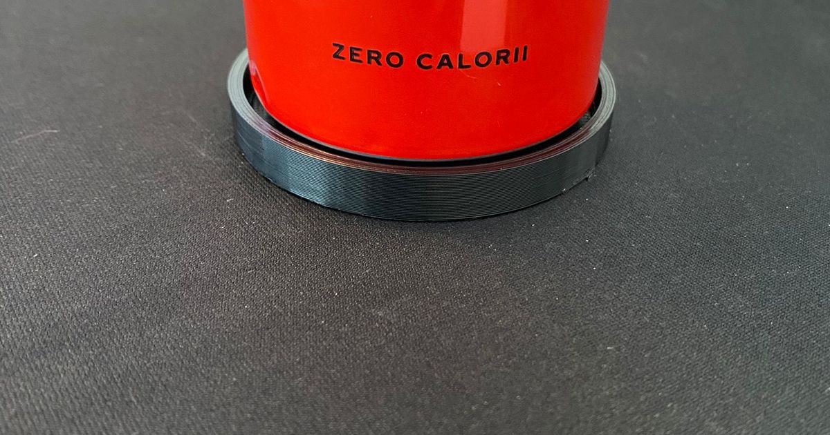 Coca Cola small can Coaster by Razvan Voicu | Download free STL model ...