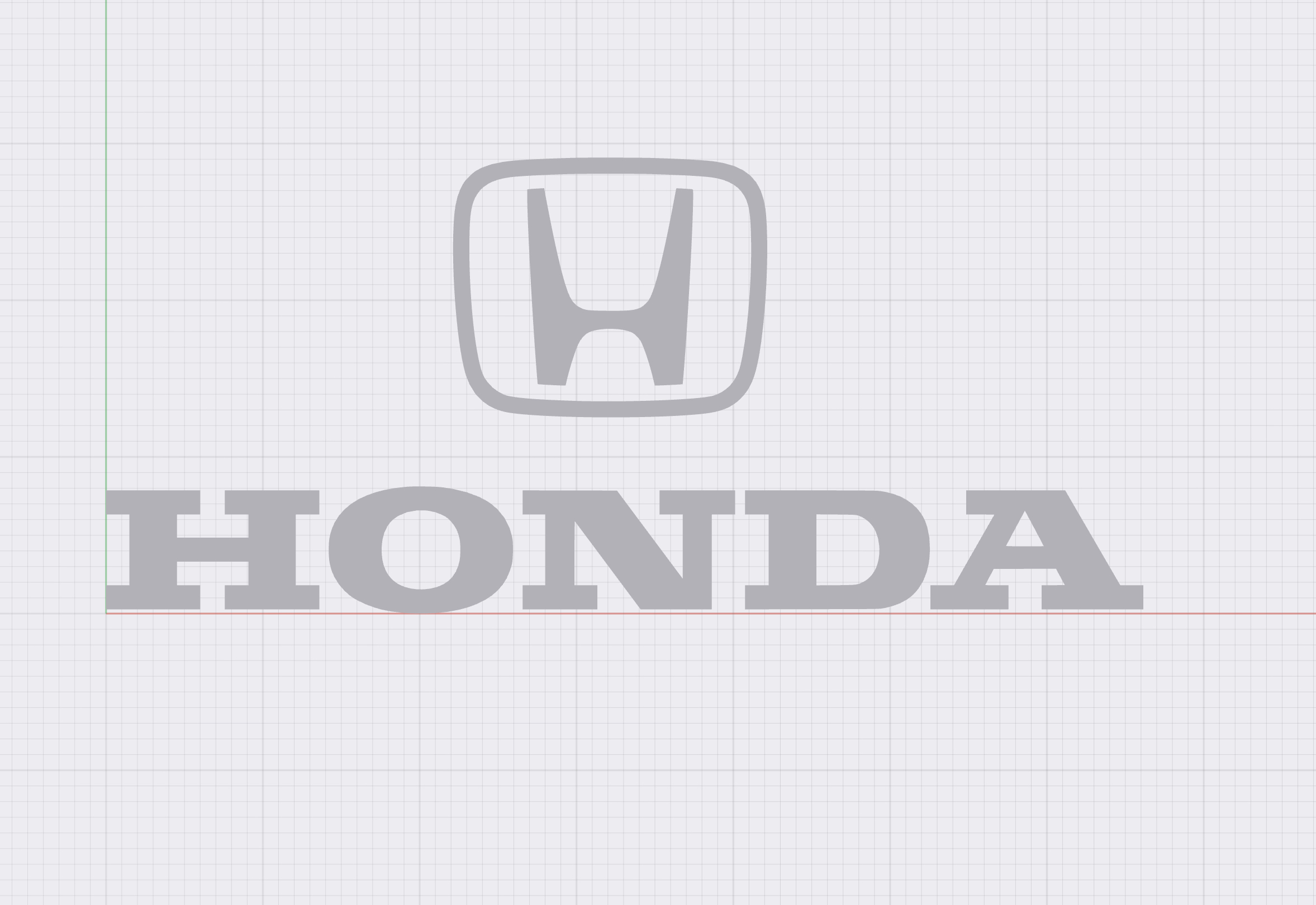 Honda Logo por ToxicMaxi | Descargar modelo STL gratuito | Printables.com