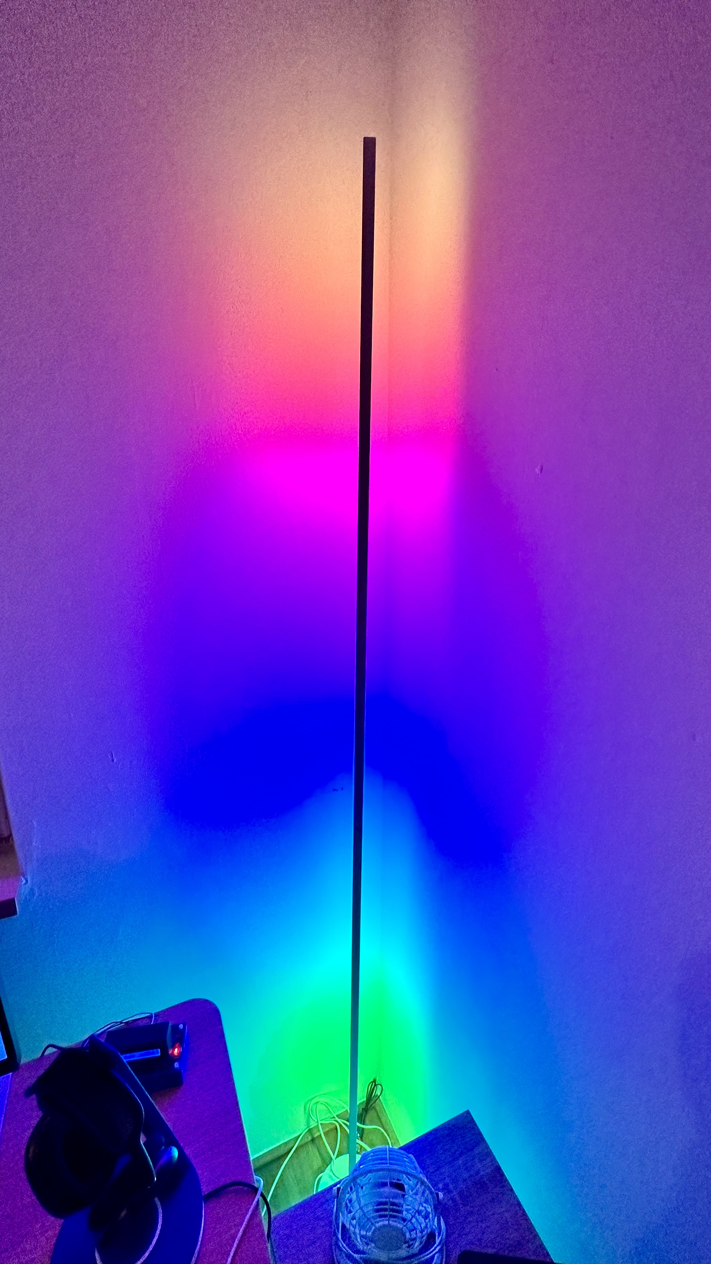 Verical Light Bar, based on WS2812b LED / ESP8266 / WLED by photobix ...