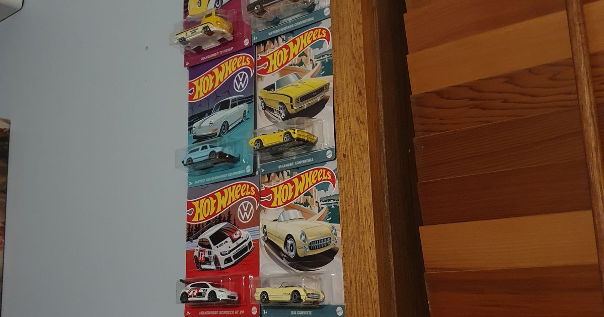 Hot Wheels hanger by Barrington | Download free STL model | Printables.com
