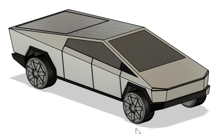 Tesla cyber truck por Alex V | Descargar modelo STL gratuito ...