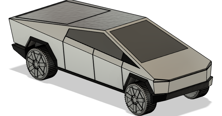 Tesla cyber truck by Alex V | Download free STL model | Printables.com