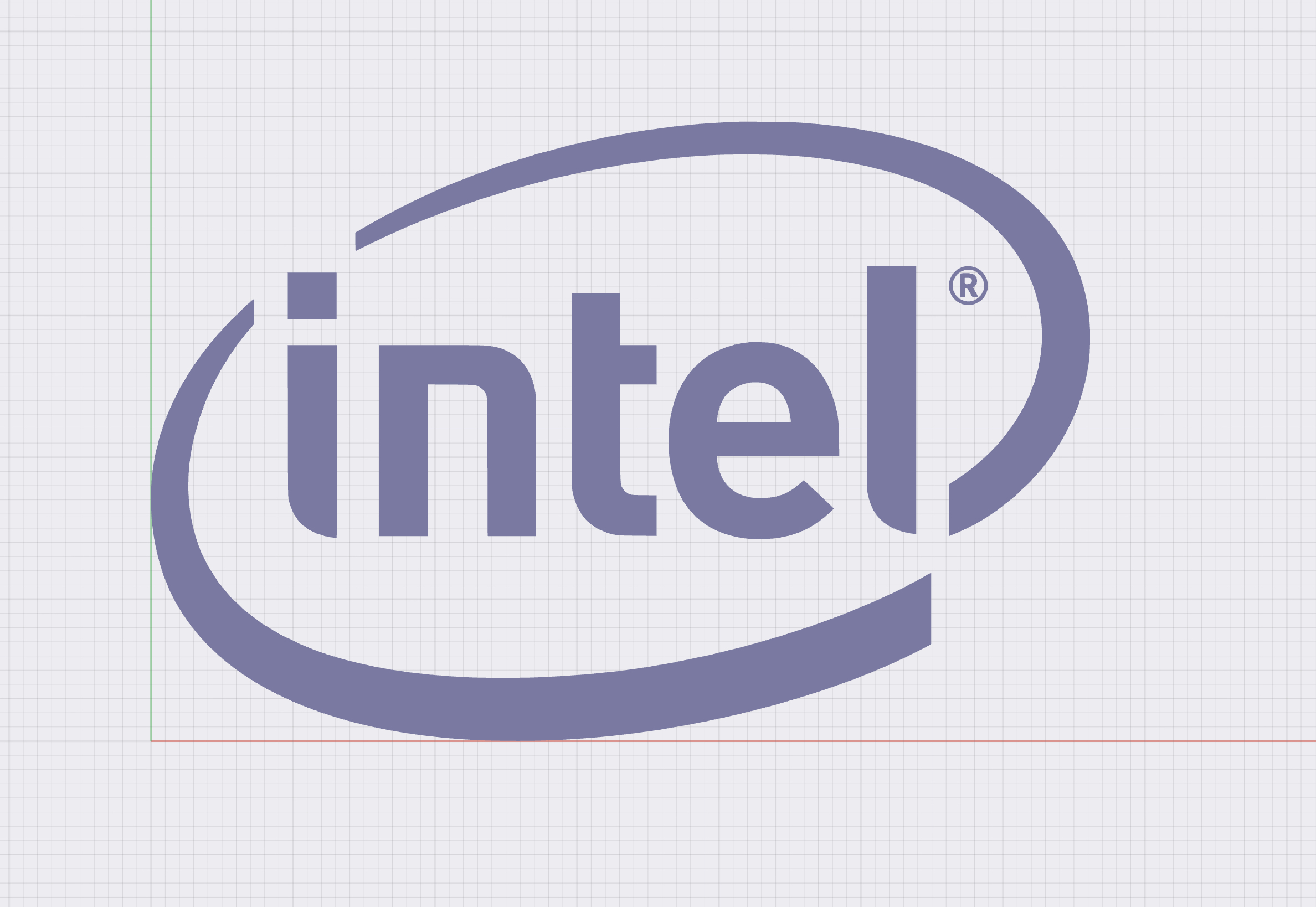 Intel Logo by ToxicMaxi | Download free STL model | Printables.com