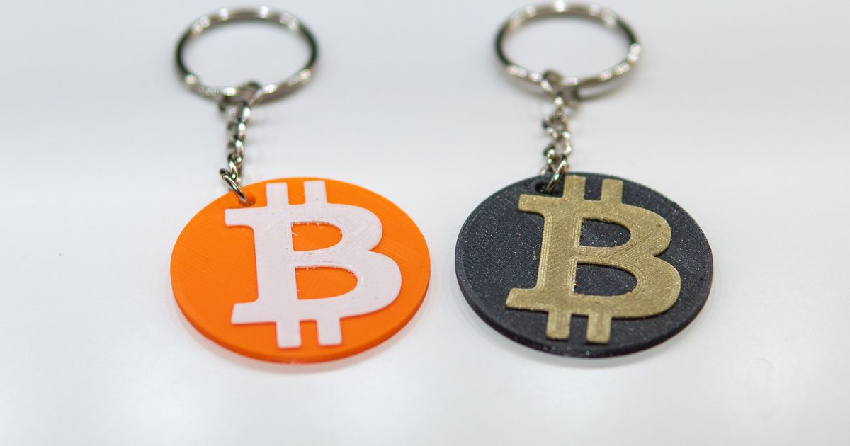 BTC keychain by anonimowy891 | Download free STL model | Printables.com
