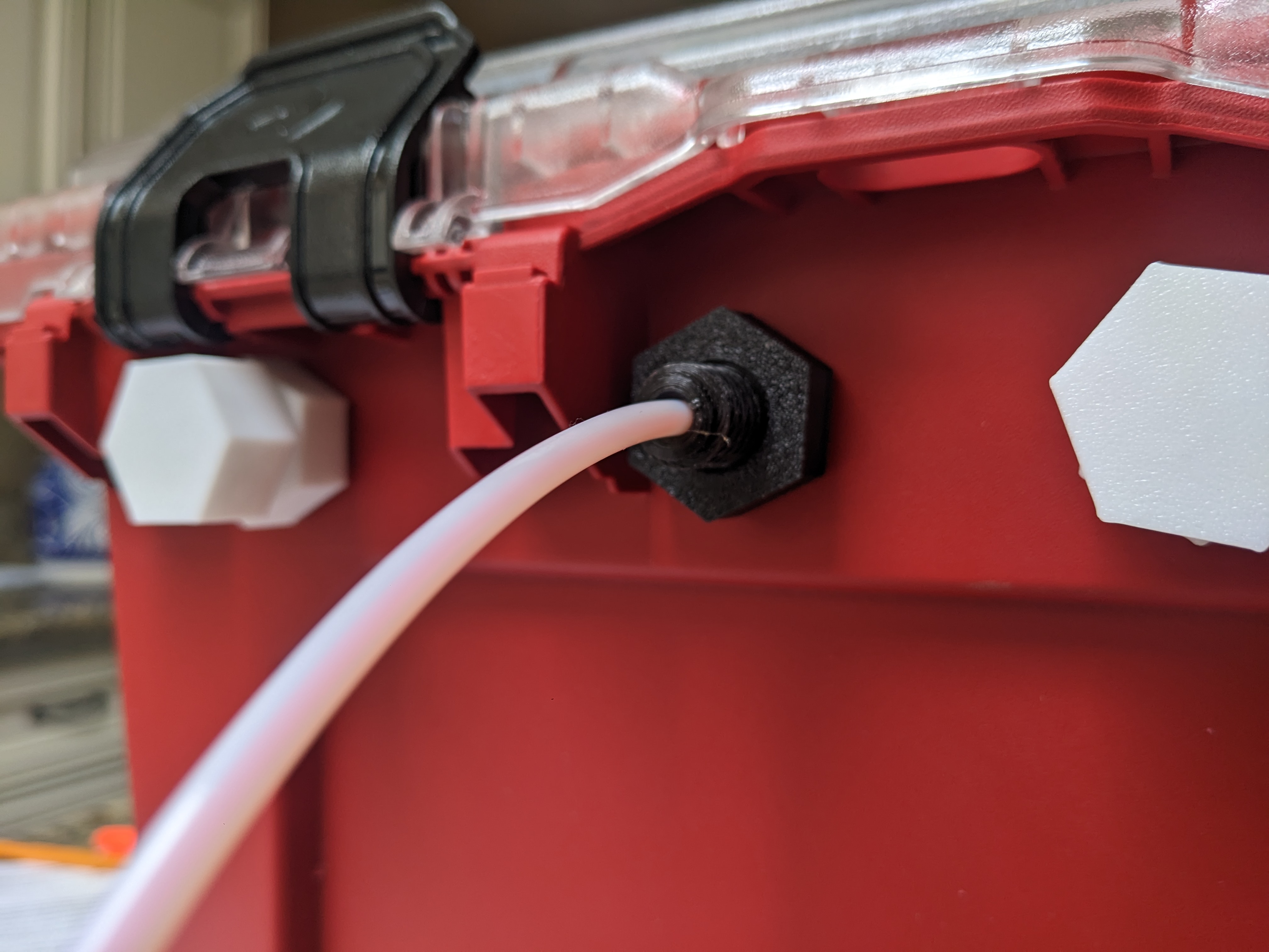 Yet another PTFE dry box connector by MinerJ | Download free STL model ...