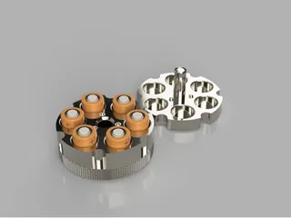 CR2 Battery Barrel by Profylr | Download free STL model | Printables.com