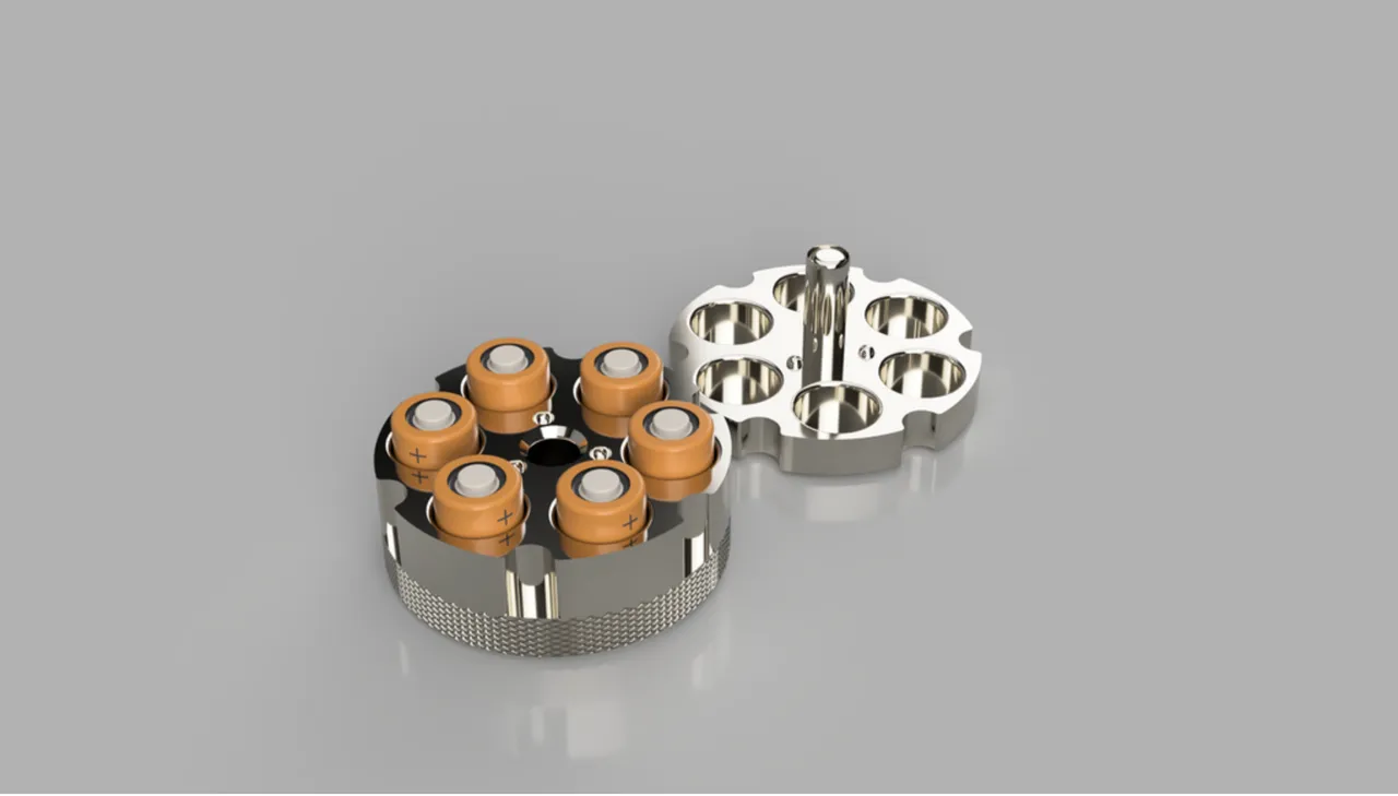 CR2 Battery Barrel by Profylr | Download free STL model | Printables.com