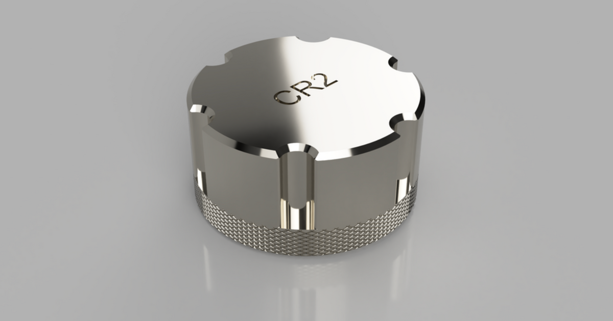 CR2 Battery Barrel by Profylr | Download free STL model | Printables.com