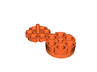 CR2 Battery Barrel by Profylr | Download free STL model | Printables.com