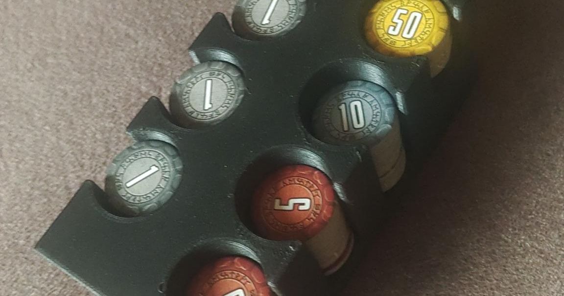 Quartz coin holder by Nils | Download free STL model | Printables.com