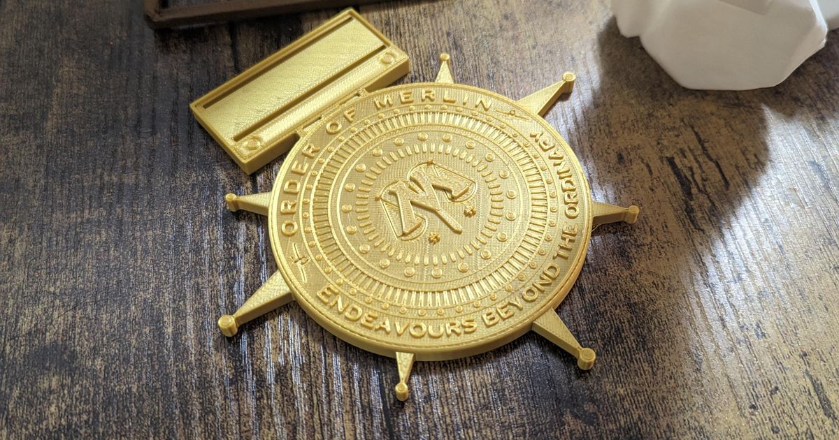 Medals of the Order of Merlin from Harry Potter by keridel | Download ...