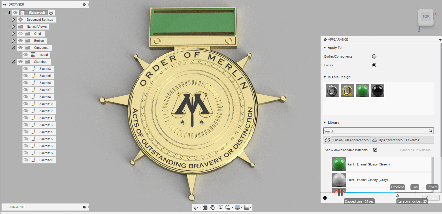 Medals of the Order of Merlin from Harry Potter by keridel | Download ...