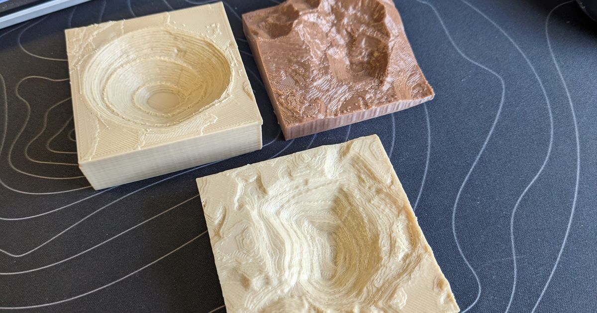 Mine Topo Collection by MinerJ | Download free STL model | Printables.com