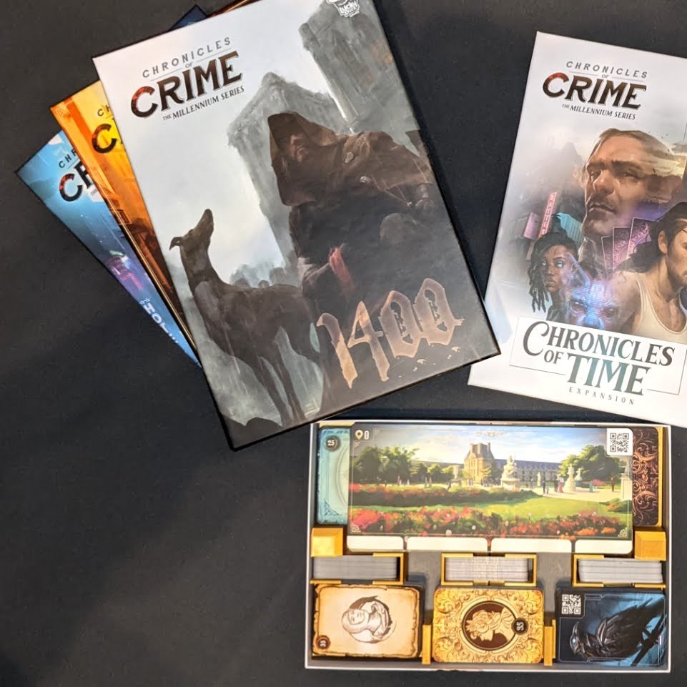 Multiple Game Box Insert - Chronicles of Crime: Millenium - 1400 + 1900 ...