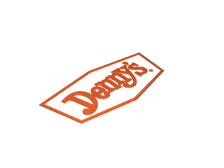 Denny's Logo by ToxicMaxi | Download free STL model | Printables.com