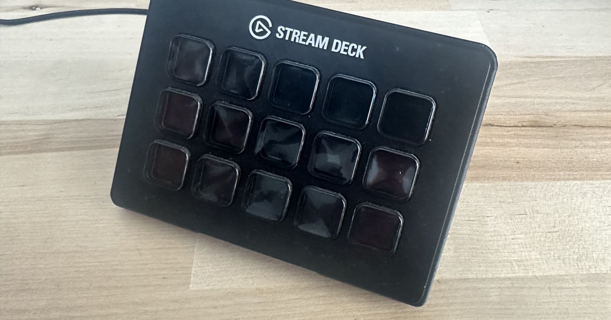 Stream Deck Holder by Christian Morton | Download free STL model ...
