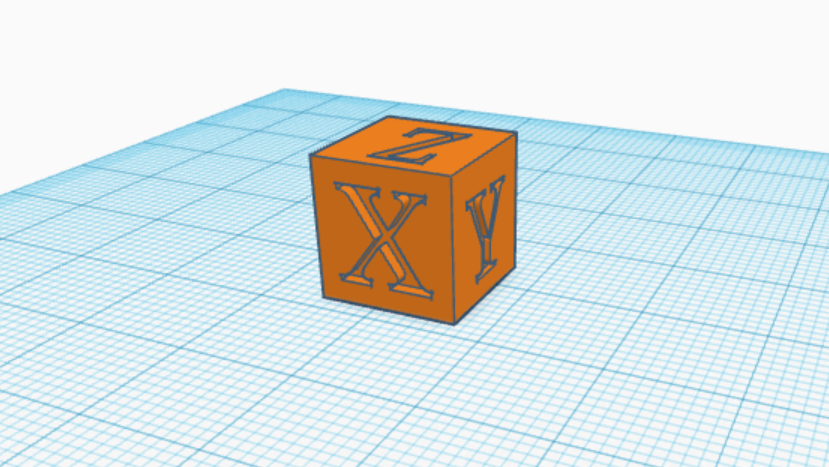 XYZ calibration cube by grad21 | Download free STL model | Printables.com