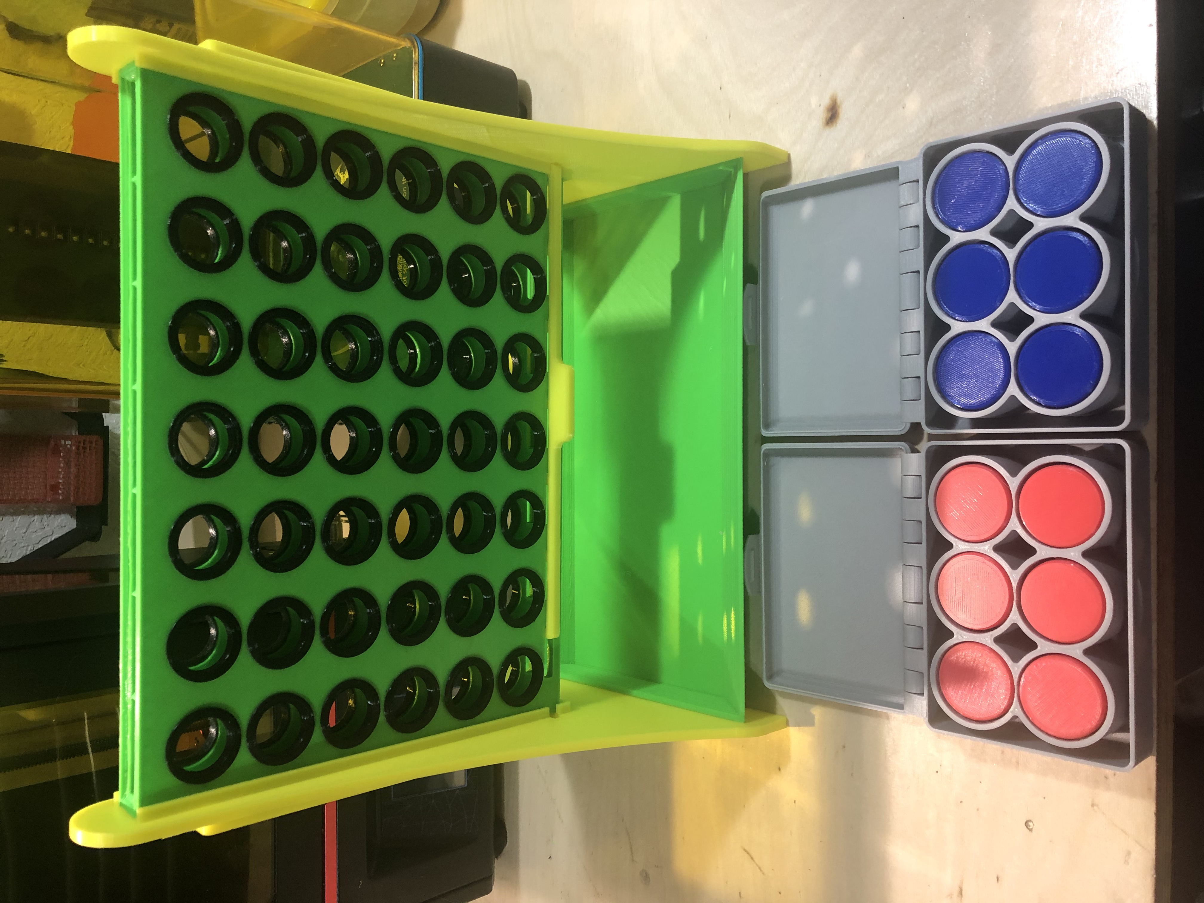 Full size connect 4 game by Kenkay | Download free STL model ...