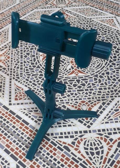 Phone holder remixed from Modular Mounting System by Blueberry ...