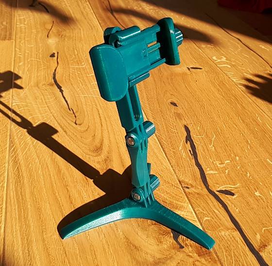 Phone holder remixed from Modular Mounting System by Blueberry ...