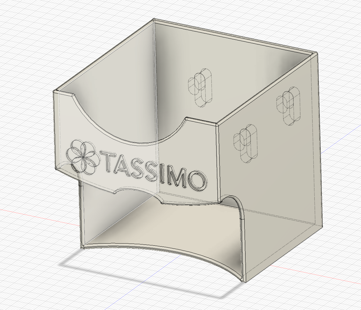 Skadis Tassimo Holder by Michael D. | Download free STL model ...