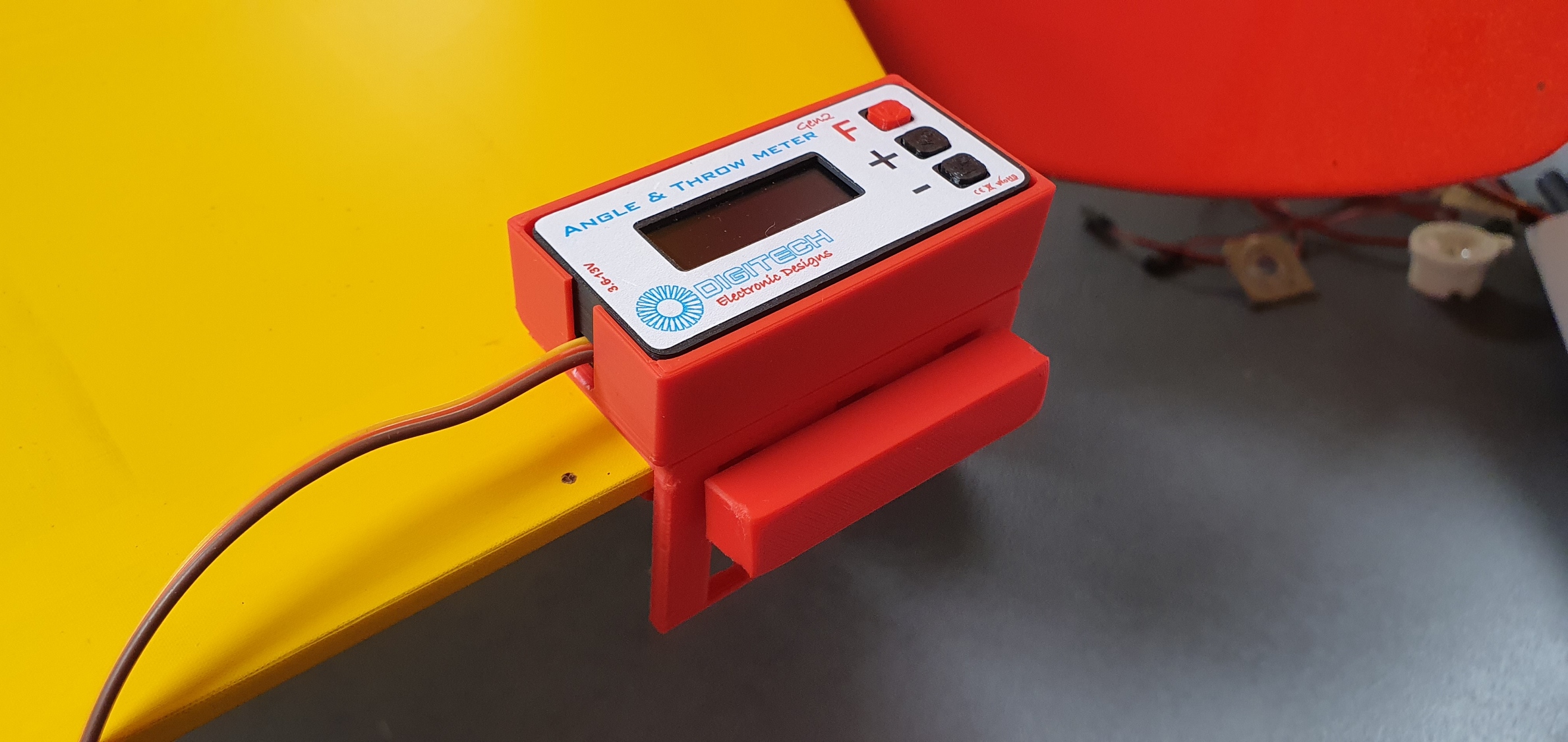 Magnetic Bracket for Digitech (Rudder) Angle & Throw Meter - now ...