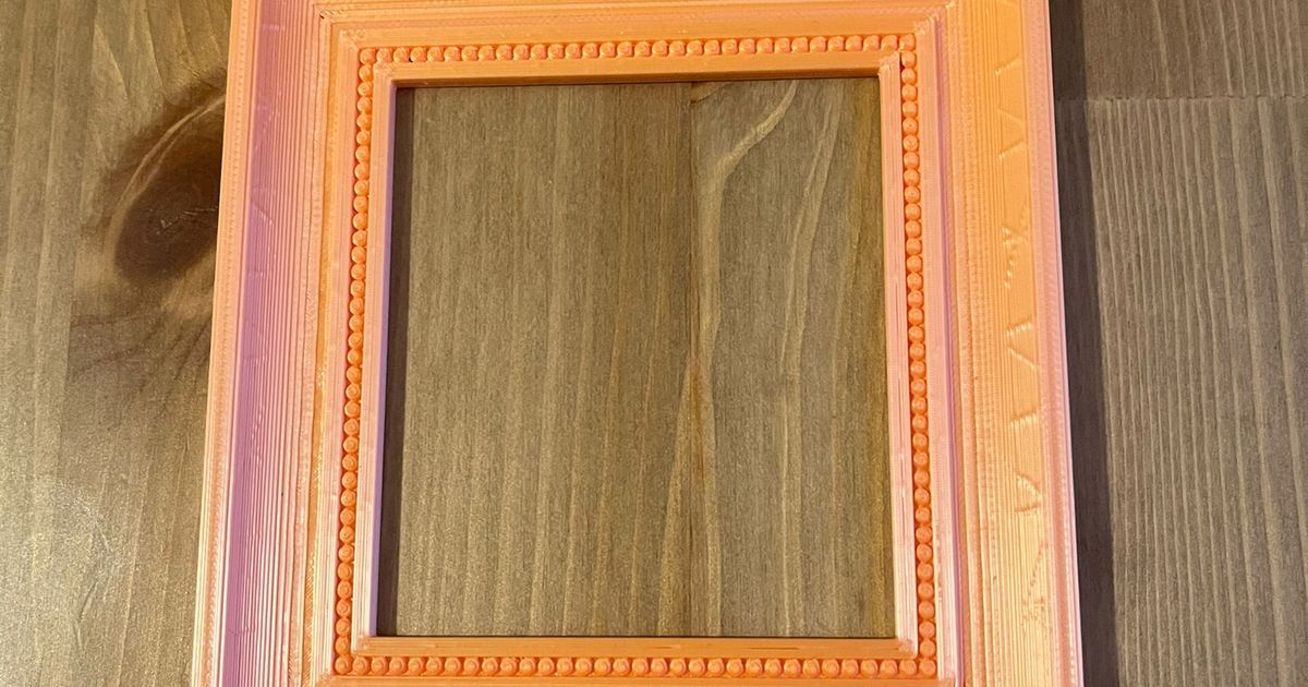 Simple Frame by Murkan Fusa | Download free STL model | Printables.com