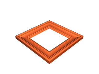 Simple Frame II by Murkan Fusa | Download free STL model | Printables.com