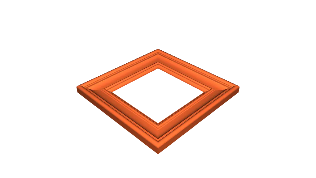 Simple Frame II by Murkan Fusa | Download free STL model | Printables.com