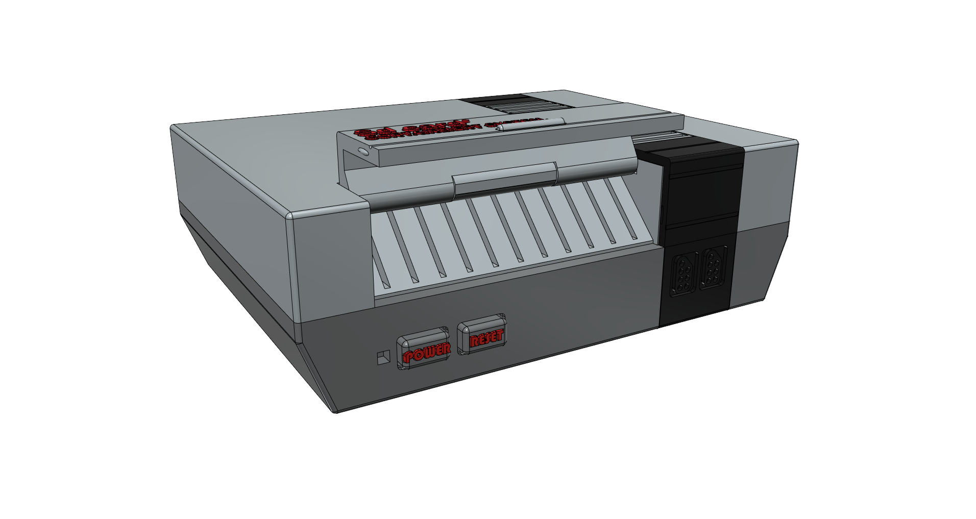 Nintendo NES SD Card Holder by Micro Center | Download free STL model ...