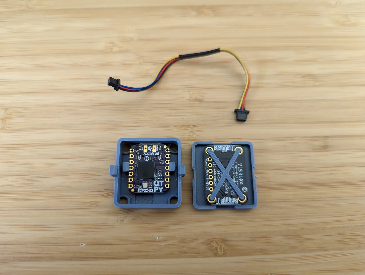 QT PY + Sensor Case by DustySpaniel | Download free STL model ...