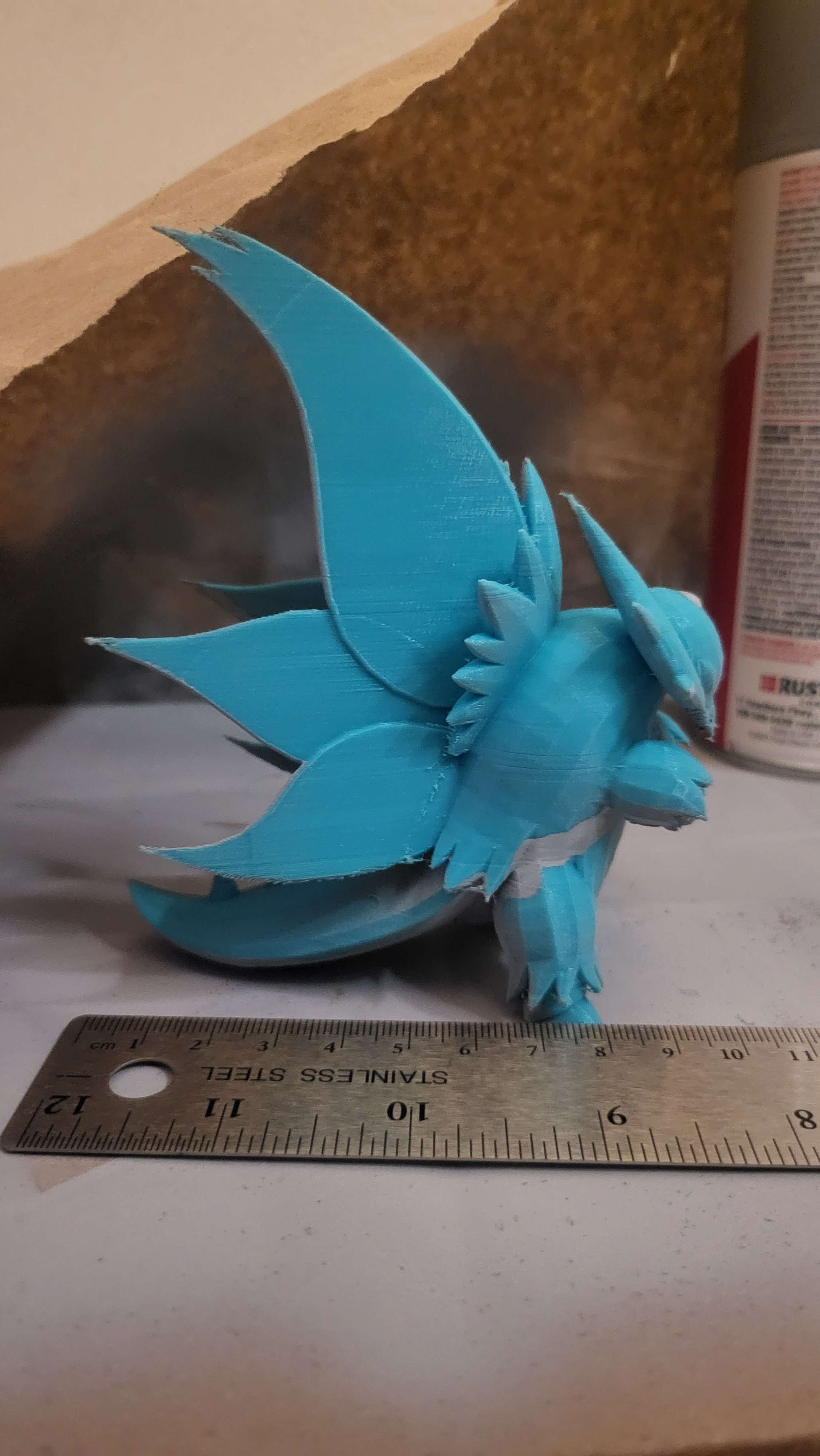 Paradox Pokemon Slither Wing - Standing Upright by splatprint ...