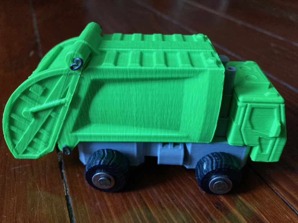 Garbage Truck Toy by interpolated | Download free STL model ...