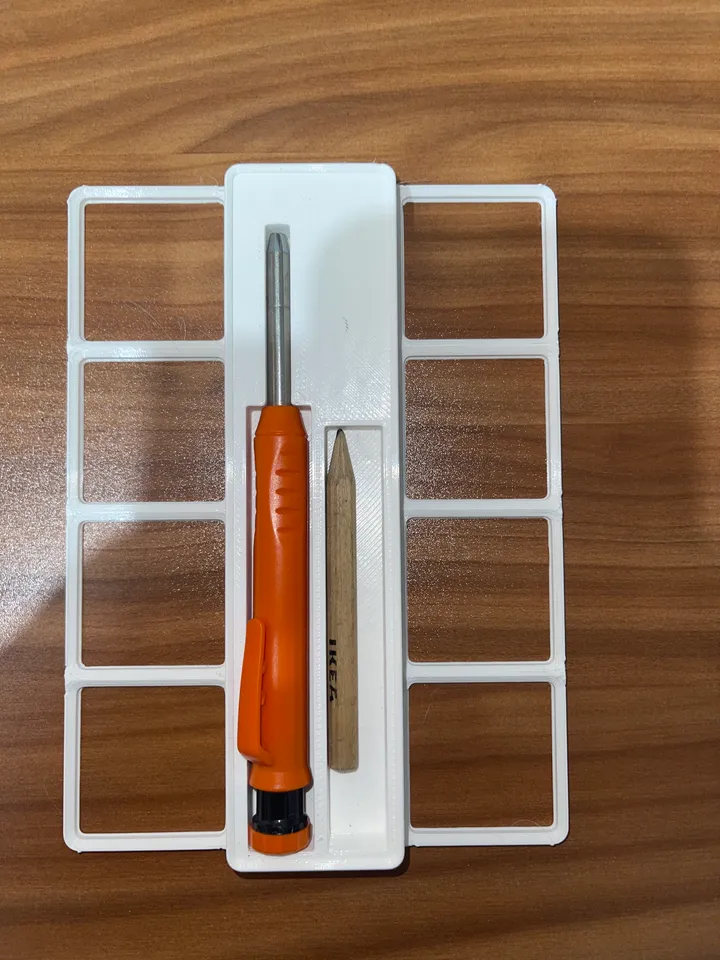 Gridfinity carpenter pencil holder by Yafra7 | Download free STL model ...