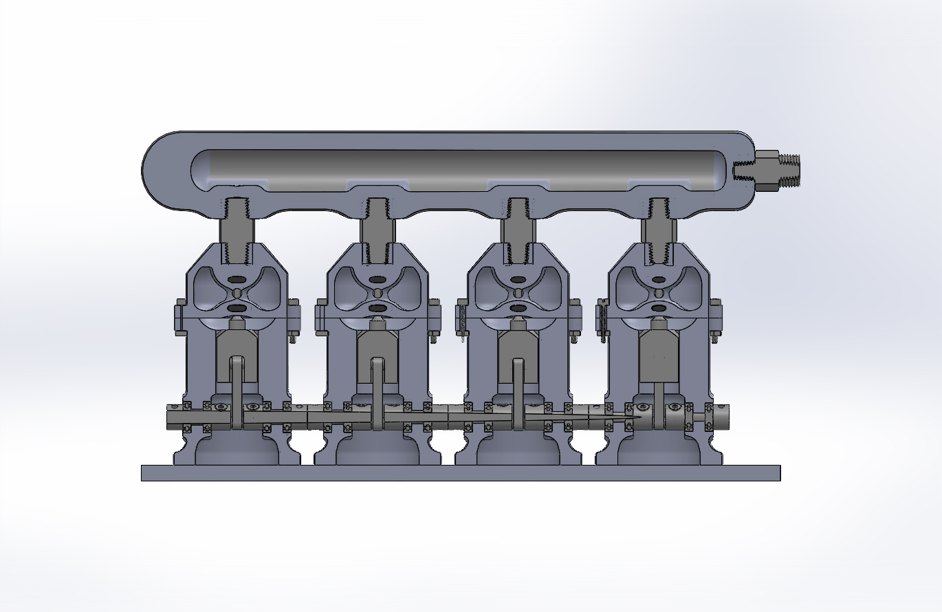 4 cylinder Engine by statefarm_of_jake | Download free STL model ...