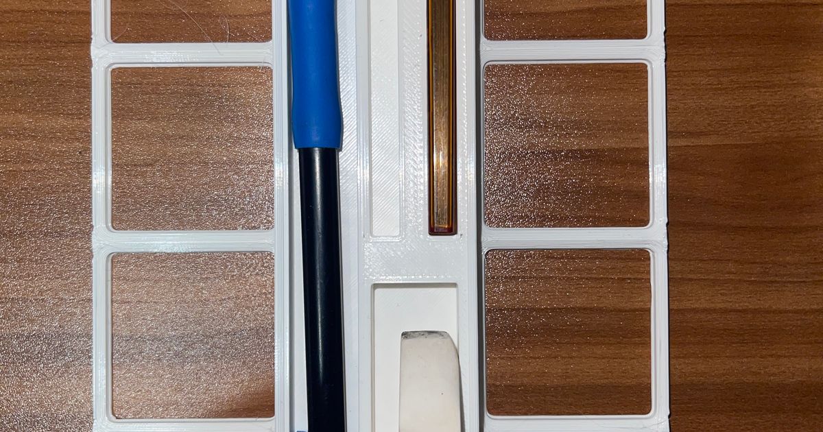 Gridfinity criterium pencil holder by Yafra7 | Download free STL model ...