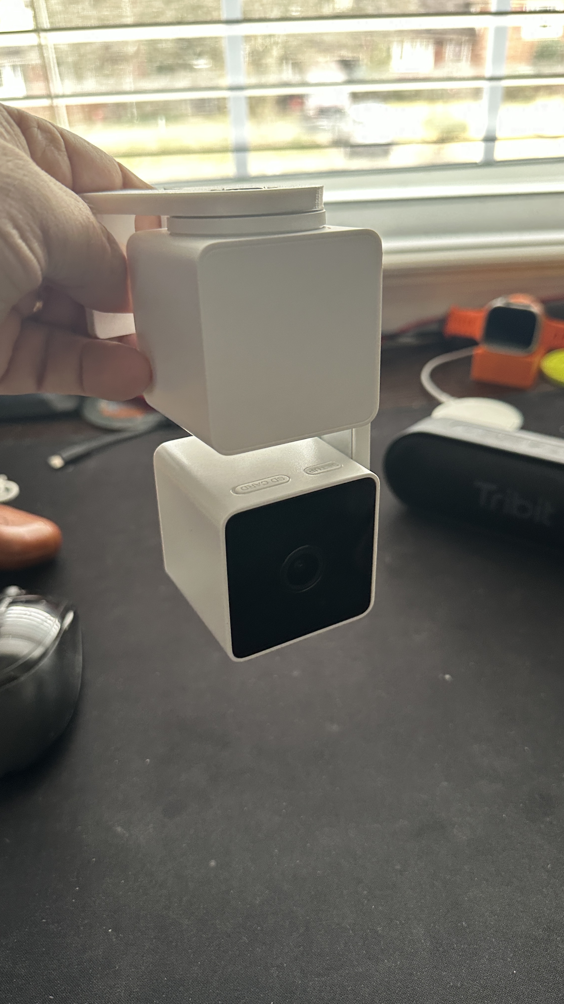 Wyze Pan v3 wall mount + by rob garcia | Download free STL model ...
