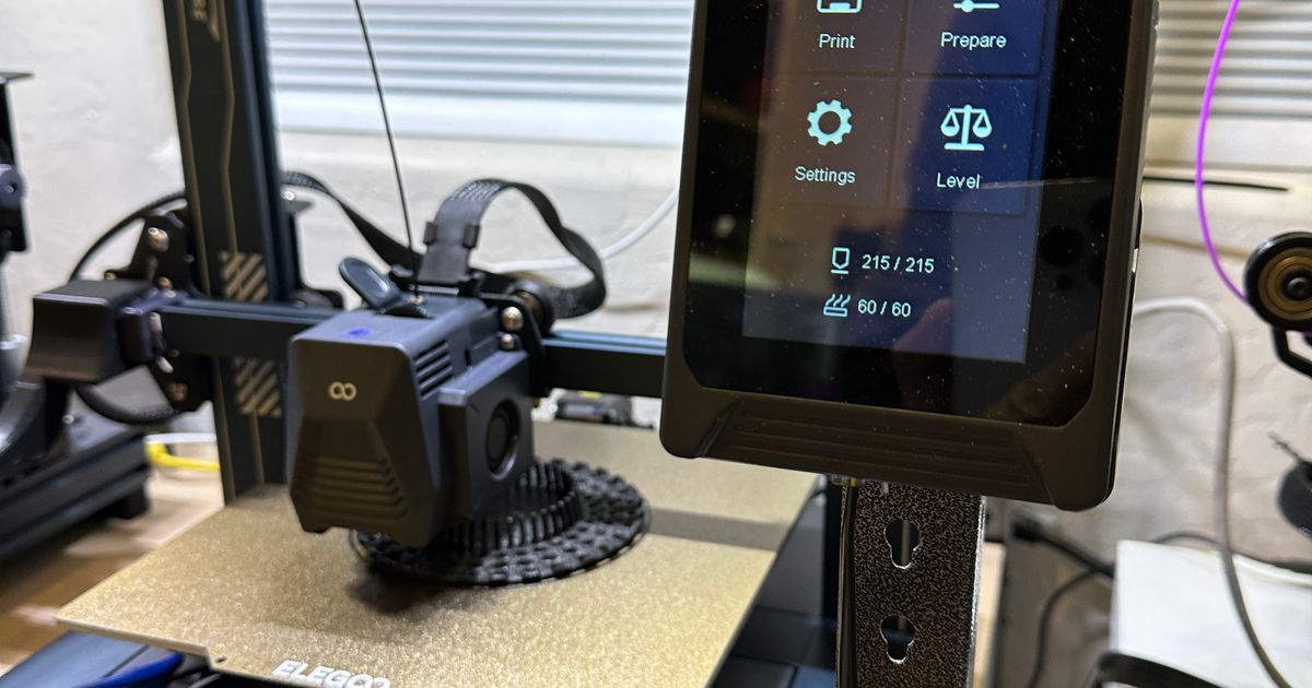 Neptune 3 Pro Display Metal Rack Keyhole Mount by Shafnitz | Download ...