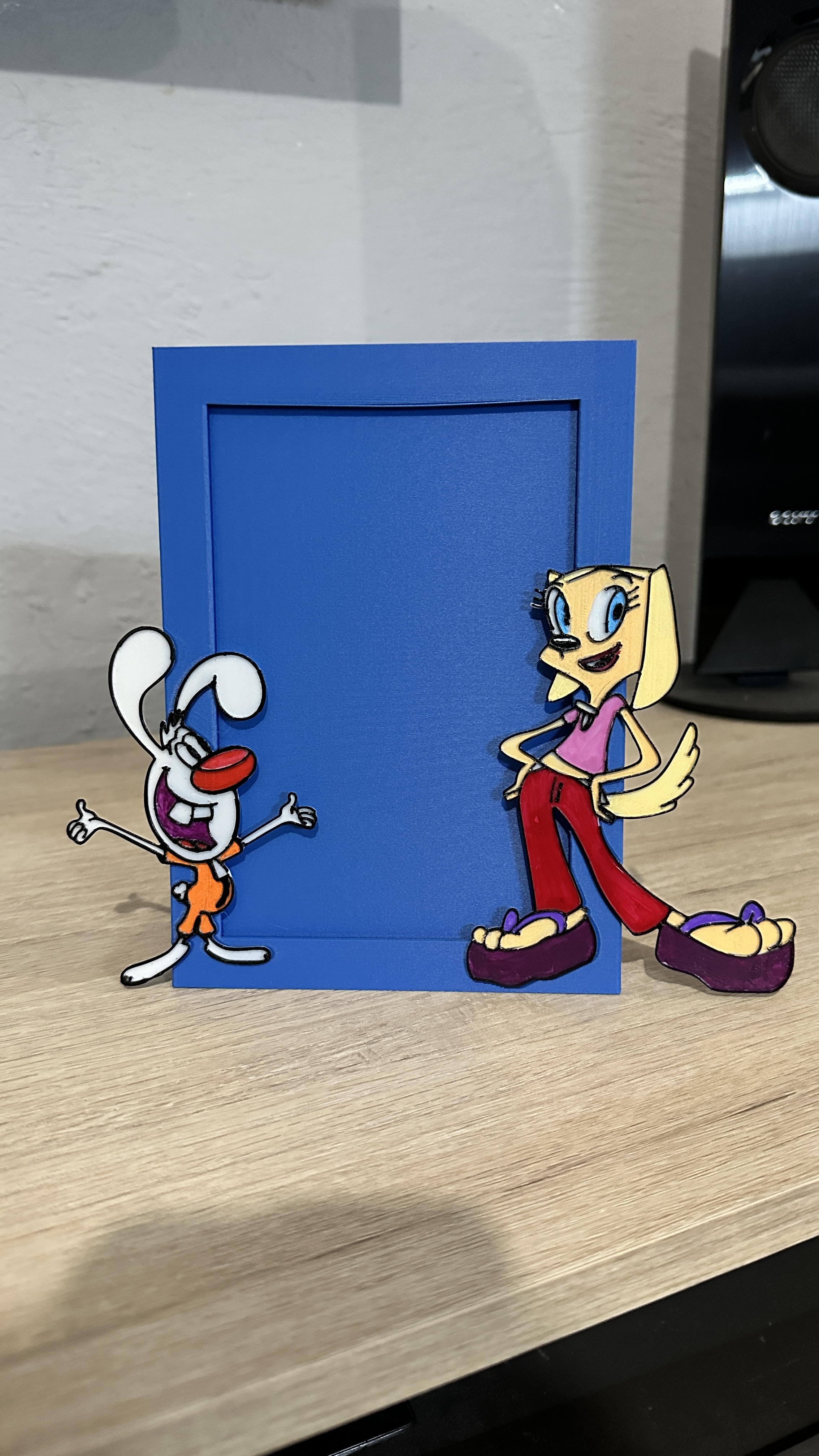 Brandy and Mr. Whiskers Frame by Carras_3d | Download free STL model ...