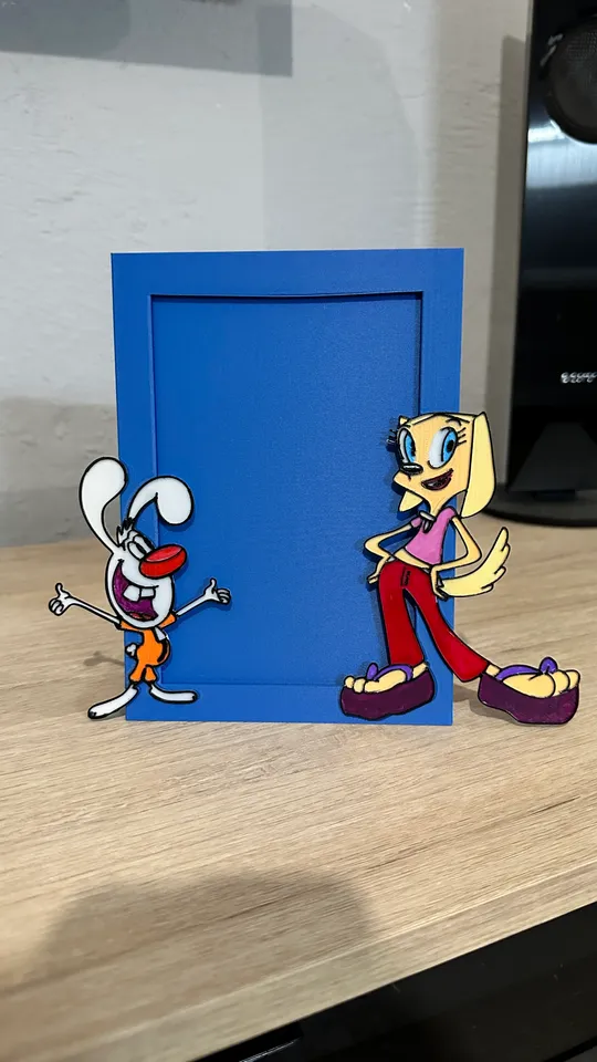 Brandy and Mr. Whiskers Frame by Carras_3d | Download free STL model | Printables.com