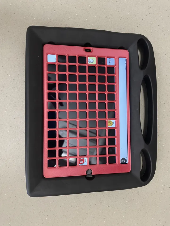 Ipad 6 LAMP Big Grips Case Keyguard by Gemma | Download free STL model ...