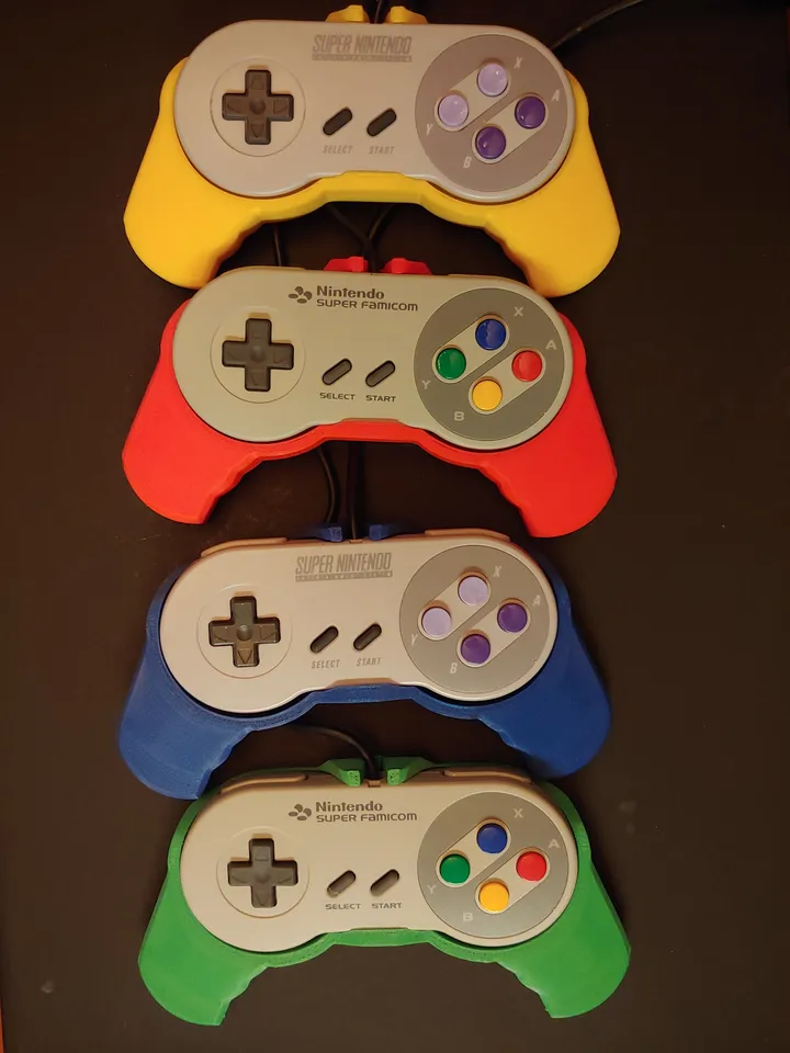 A better SNES Controller grip: The ChronoTrigger challenge. by Horror ...