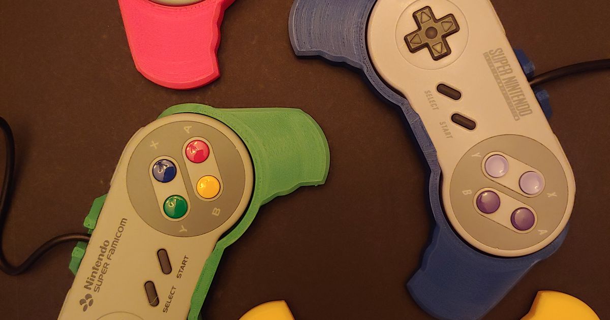 A better SNES Controller grip: The ChronoTrigger challenge. by Horror ...