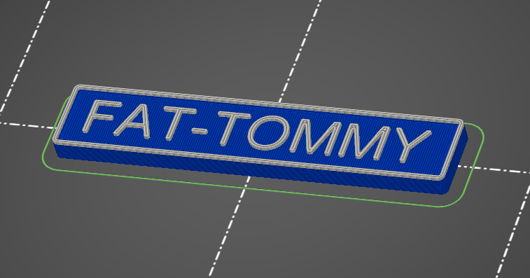 3dsets Bamboo Fat Tommy Rear plate by Fat_tommy | Download free STL ...