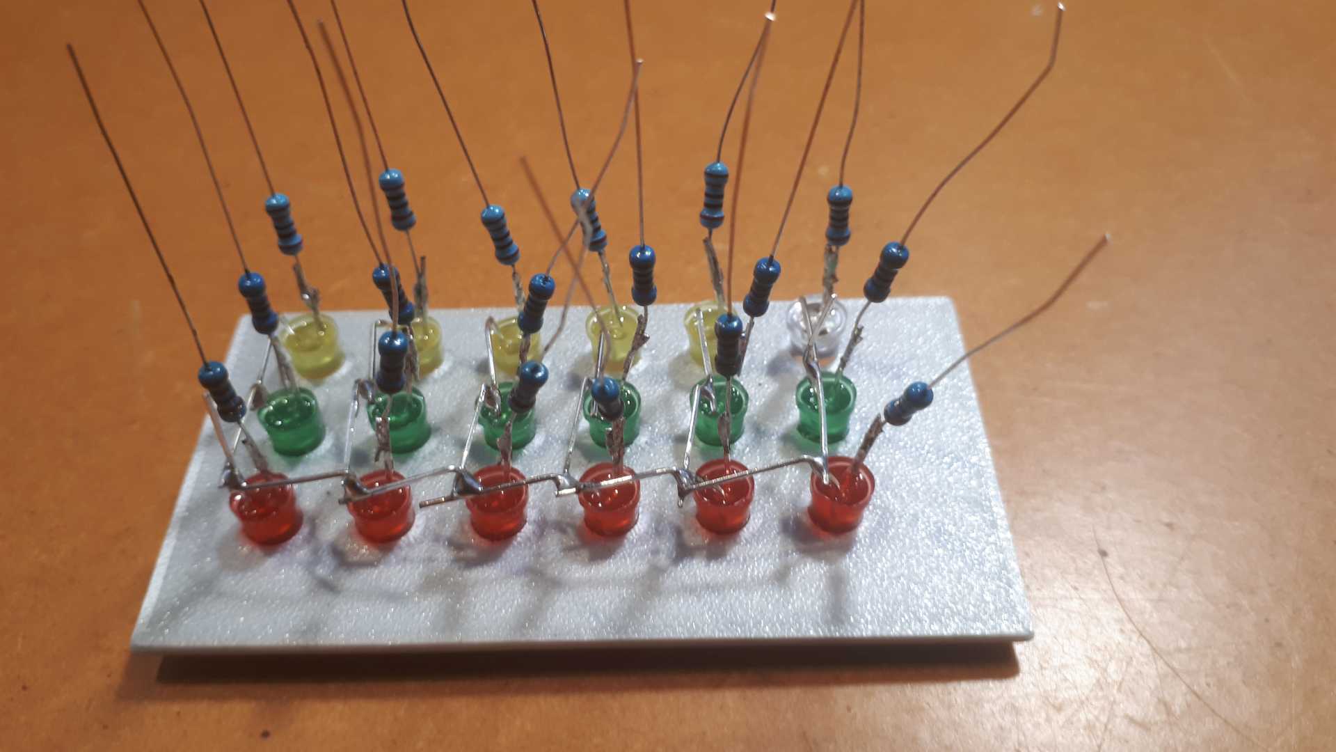 Binary clock with Pico W and LEDs by Viragored | Download free STL model | Printables.com