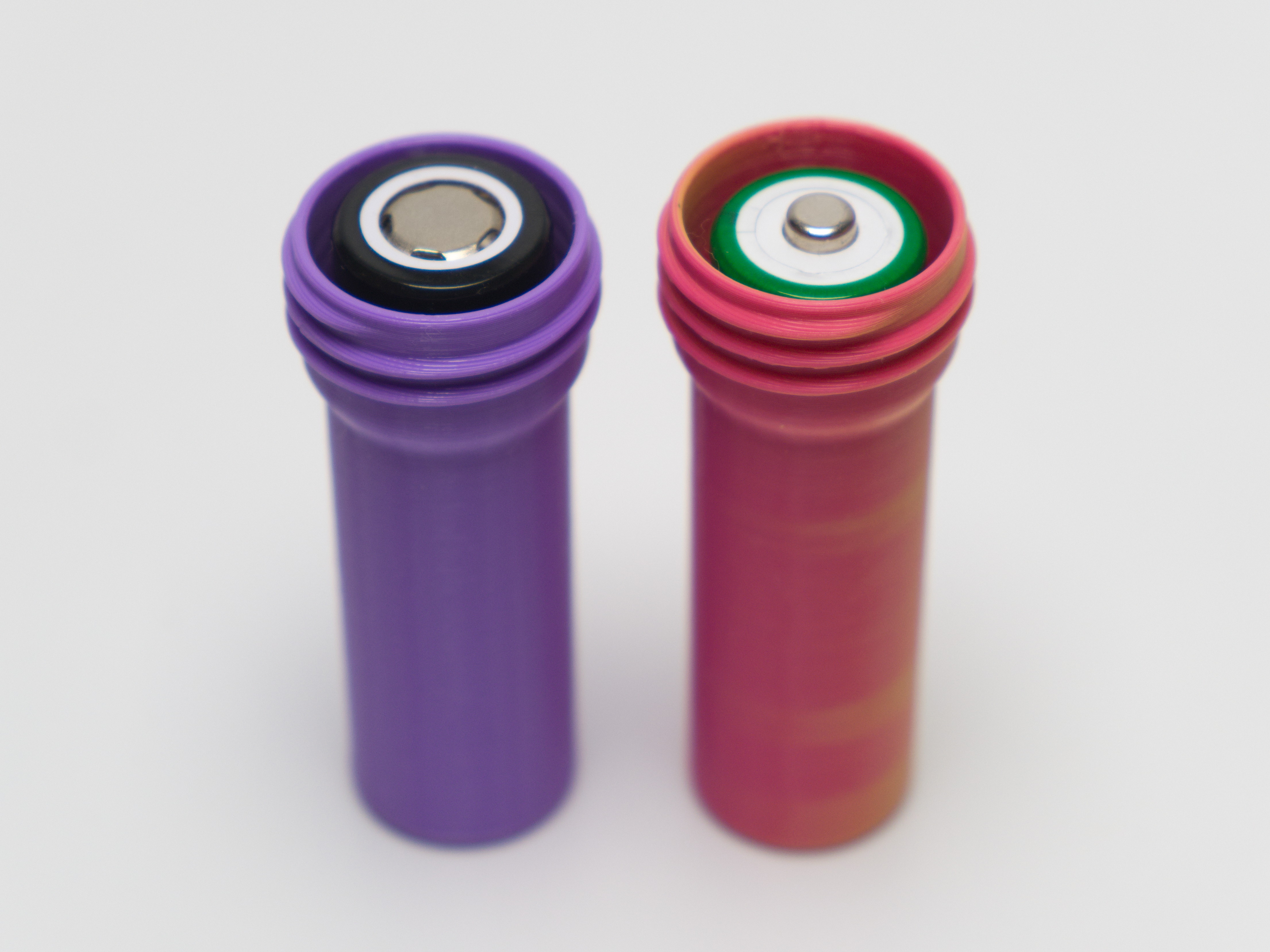 18650 Container Bottles for 28mm PET Caps by Geoff | Download free STL ...