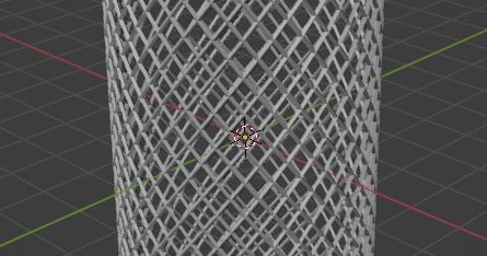 mesh cylinder por Branislav Poldauf | Descargar modelo STL gratuito ...